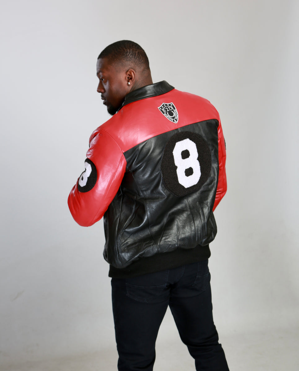 REAL LEATHER 8 BALL JACKET – F2D CLOTHING